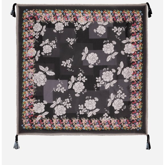 Johnny Was | Accessories | Johnny Was Redland Silk Scarf Square Large ...